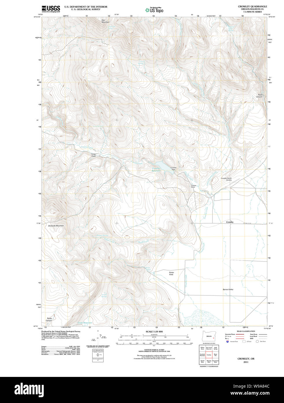 Crowley map Cut Out Stock Images & Pictures - Alamy