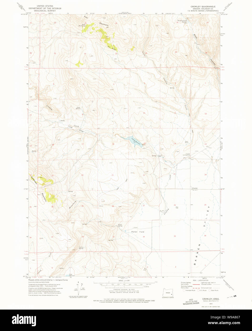 Map of crowley hi-res stock photography and images - Alamy