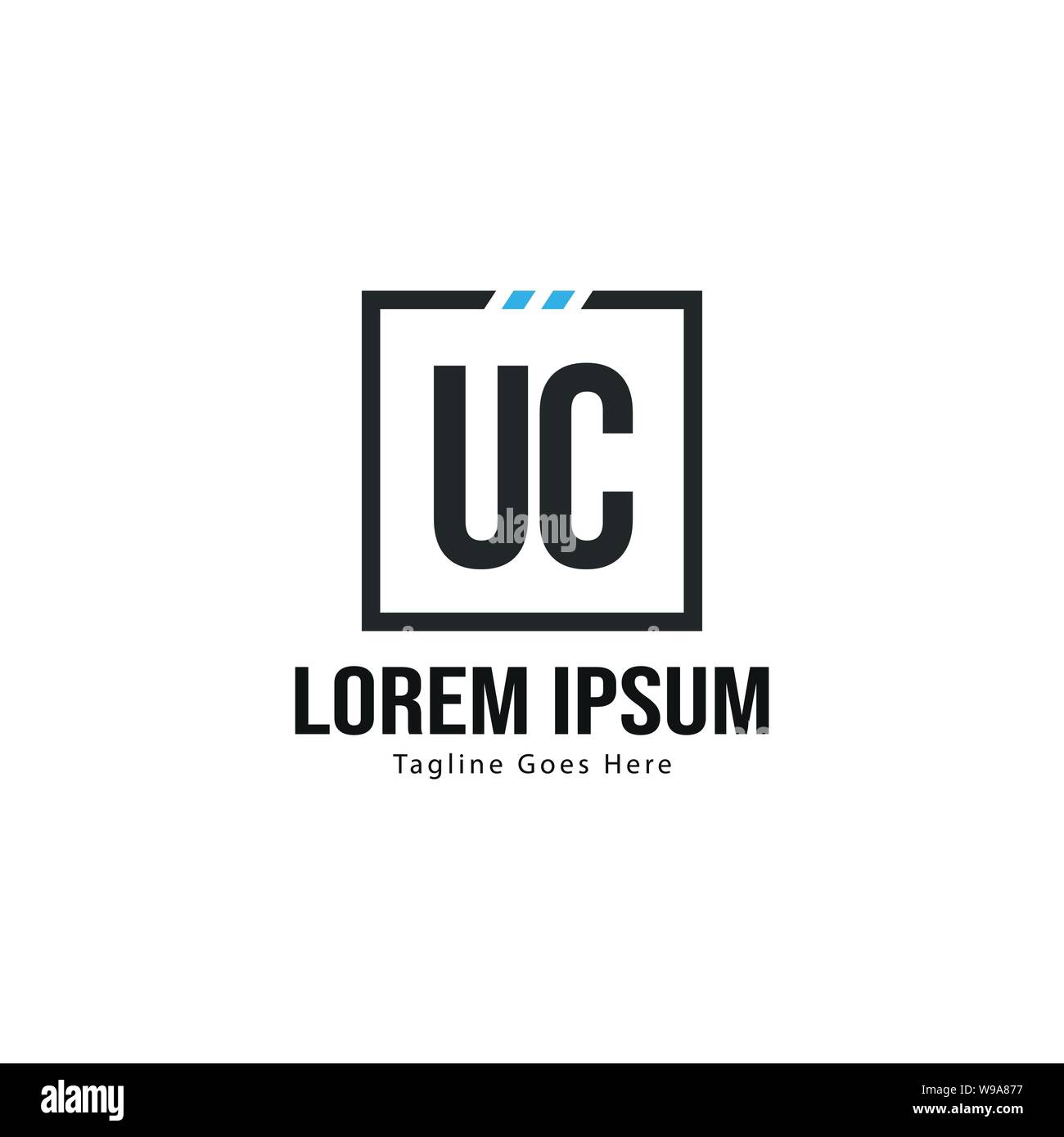 UC Letter Logo Design. Creative Modern UC Letters Icon Illustration ...