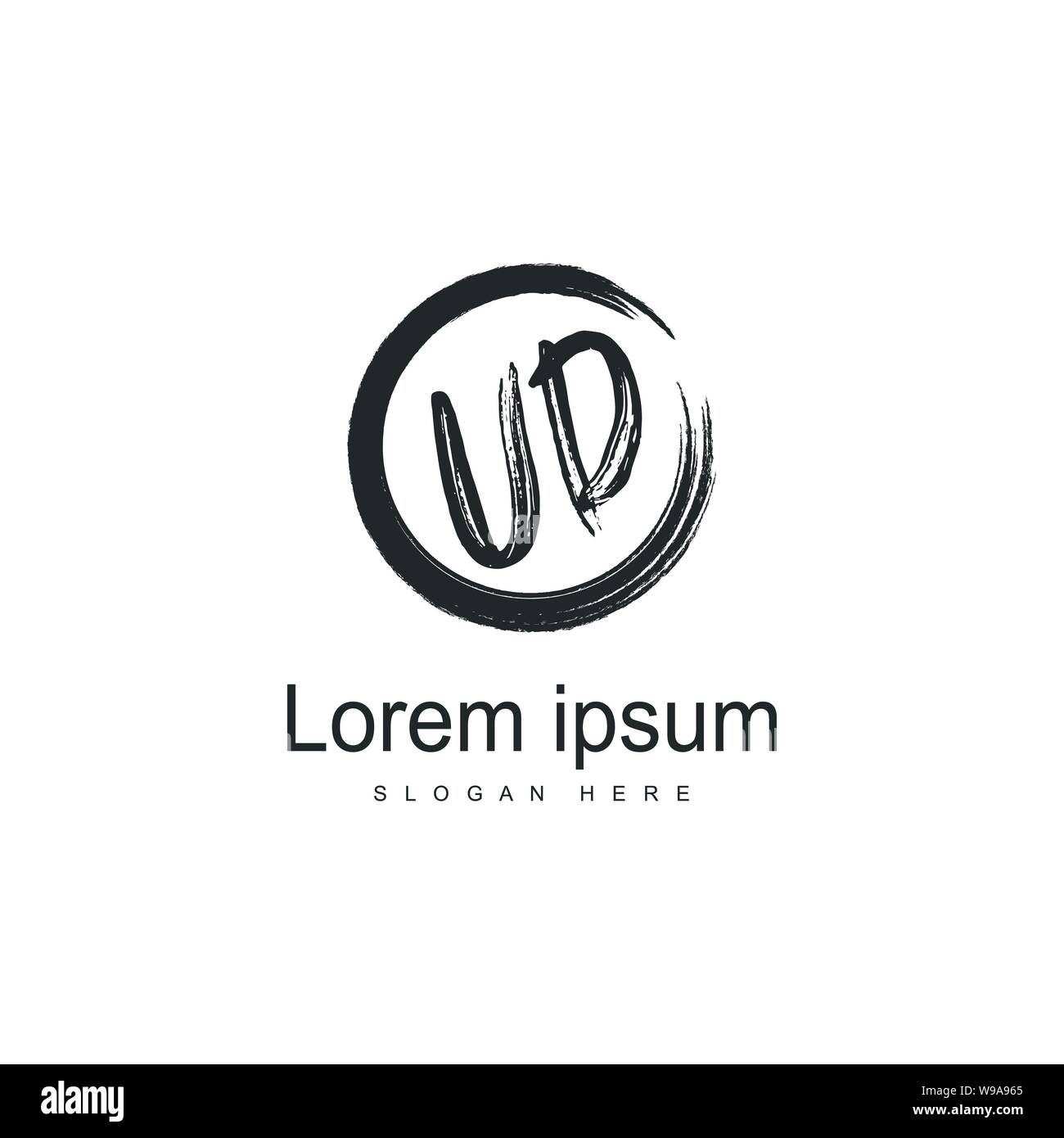 UD Letter Logo Design. Creative Modern UD Letters Icon Illustration ...