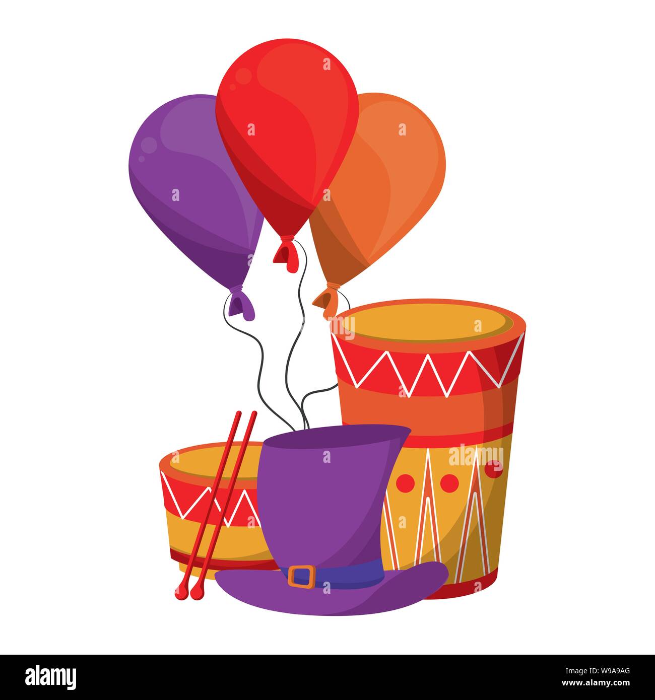 party festive celebration carnival cartoon Stock Vector Image & Art - Alamy