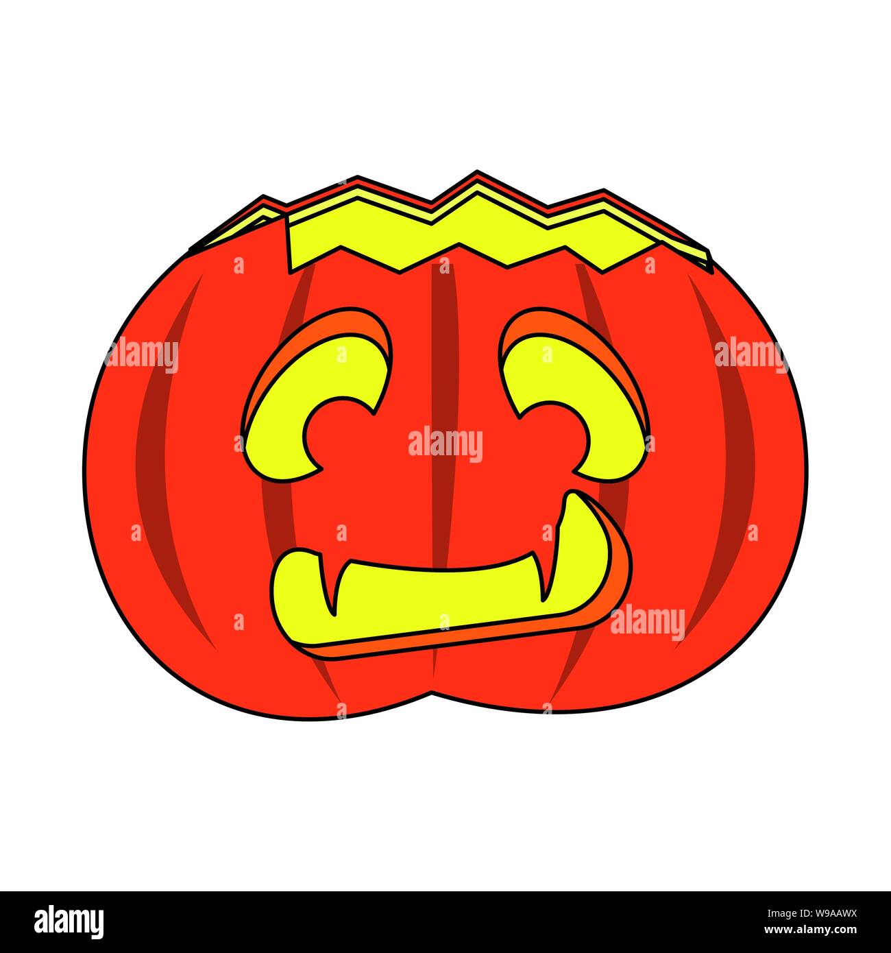 halloween october scary celebration cartoon Stock Vector Image & Art ...
