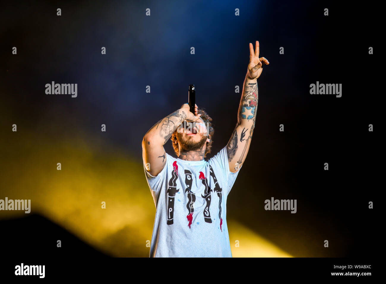 Budapest, Hungary. 11th Aug, 2019. Austin Richard Post known ...