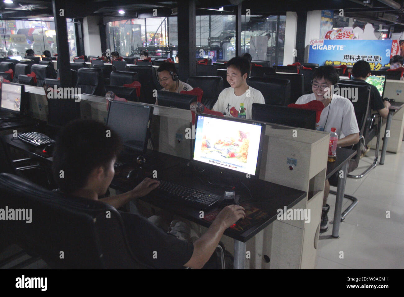 Internet Cafe China Beijing High Resolution Stock Photography and ...