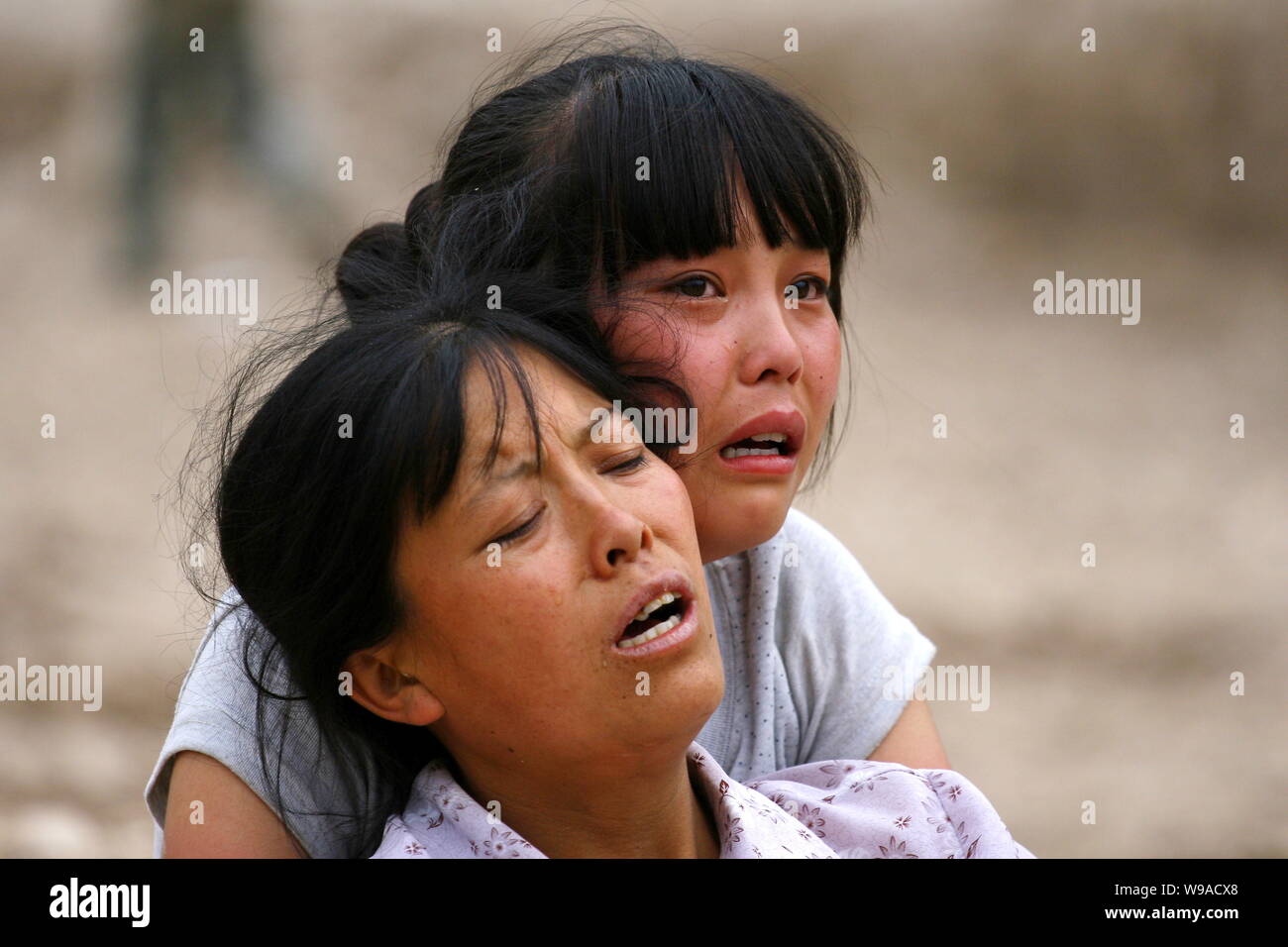 The landslide in zhouqu hi-res stock photography and images - Alamy