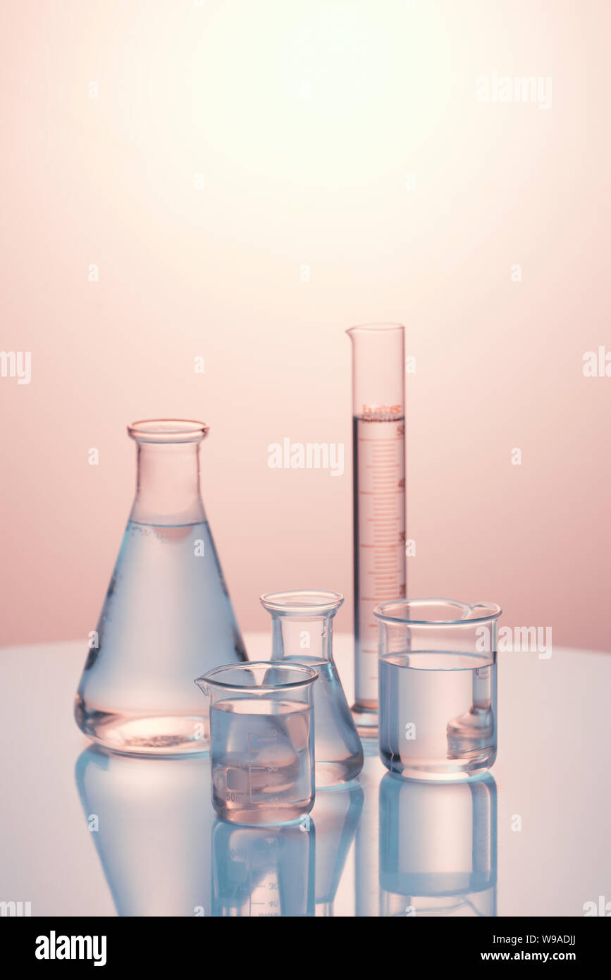 Lab theme. Science and medical background. Place for typohraphy Stock ...