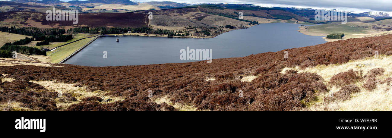 Backwater Reservoir, Angus, Scotland Stock Photo - Alamy