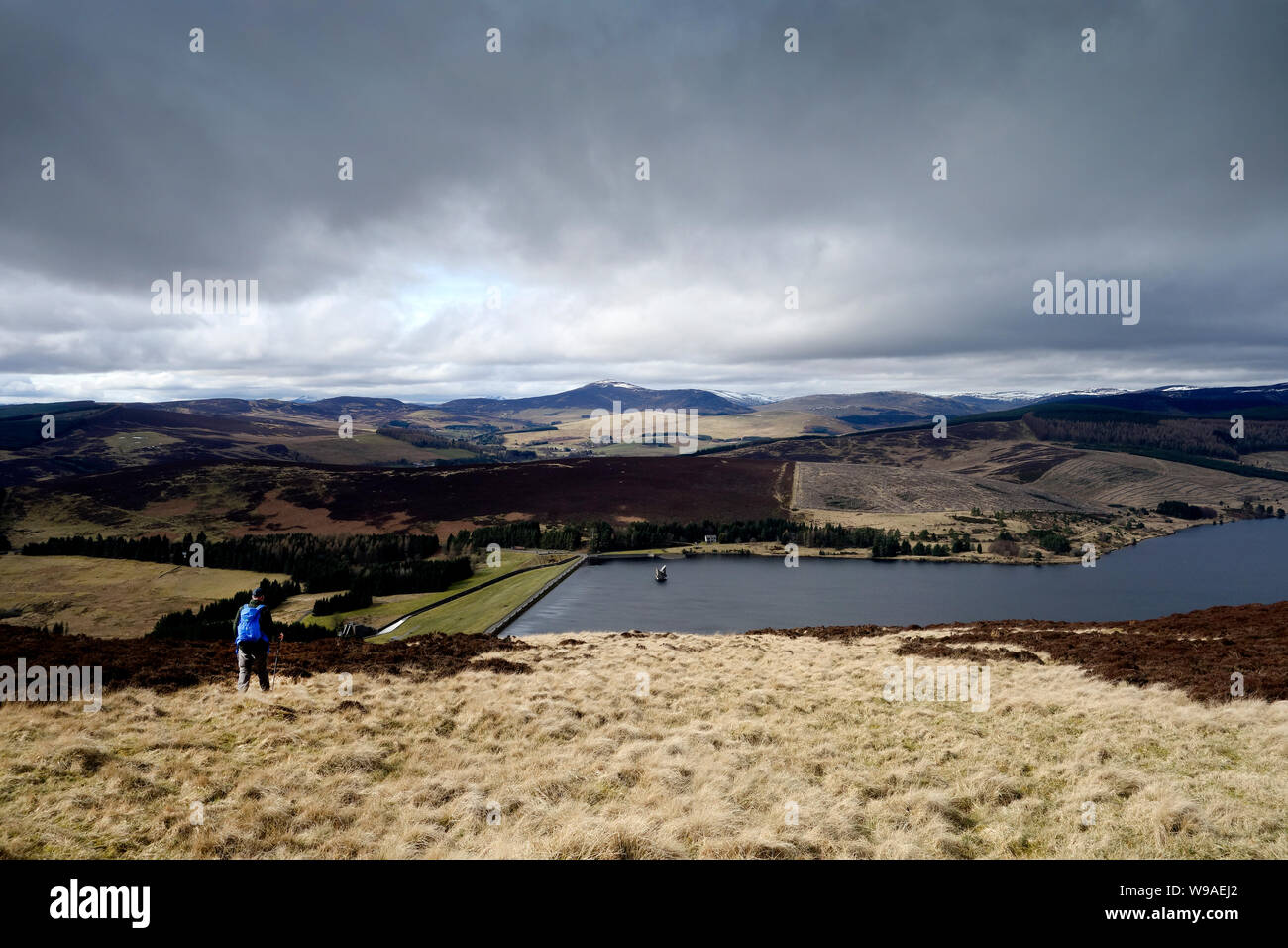 Backwater Reservoir, Angus, Scotland Stock Photo - Alamy