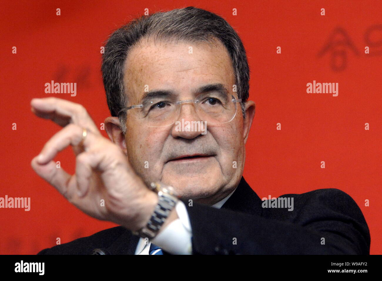 Romano Prodi, former European Commission President and former Italian ...