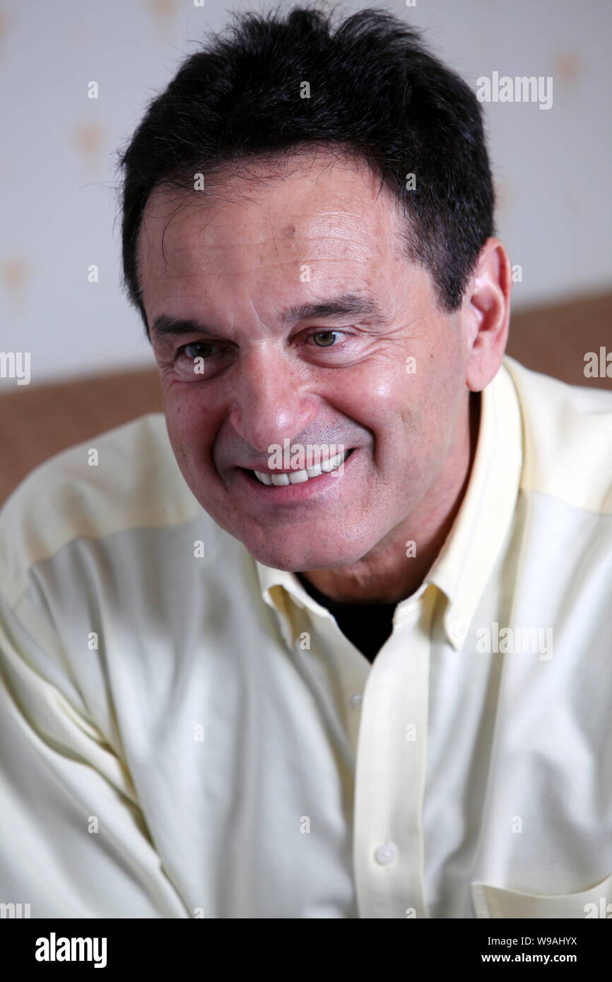 Fred DeLuca, President of Subway, is seen during an interview in ...