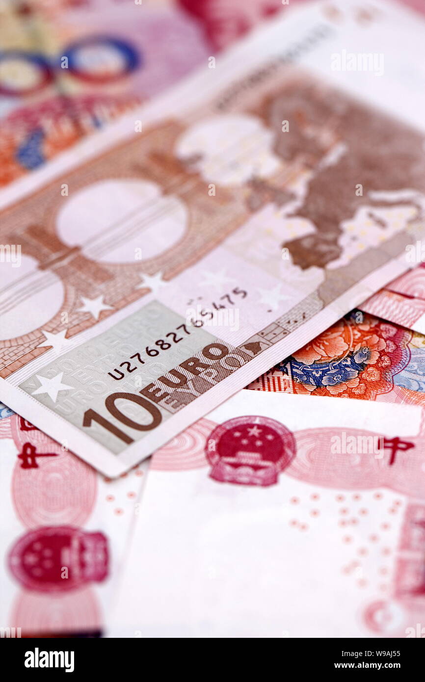 --FILE--Photo taken in Shanghai, China on 12 November 2009 shows Euro ...