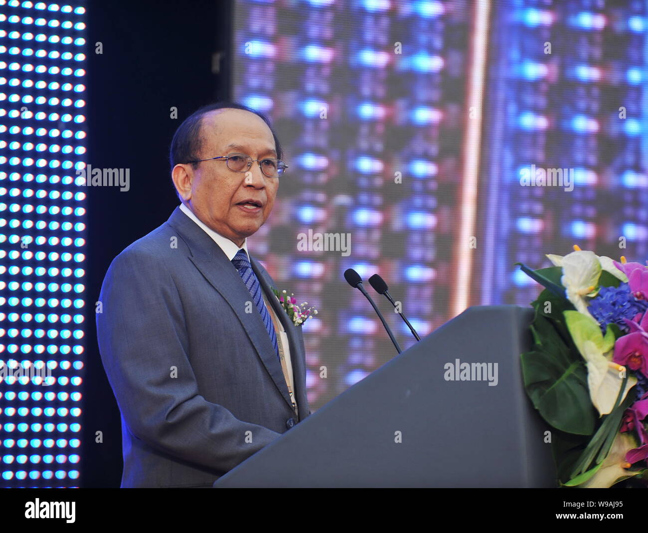 Malaysian Foreign Minister Rais Yatim, speaks during an event to ...