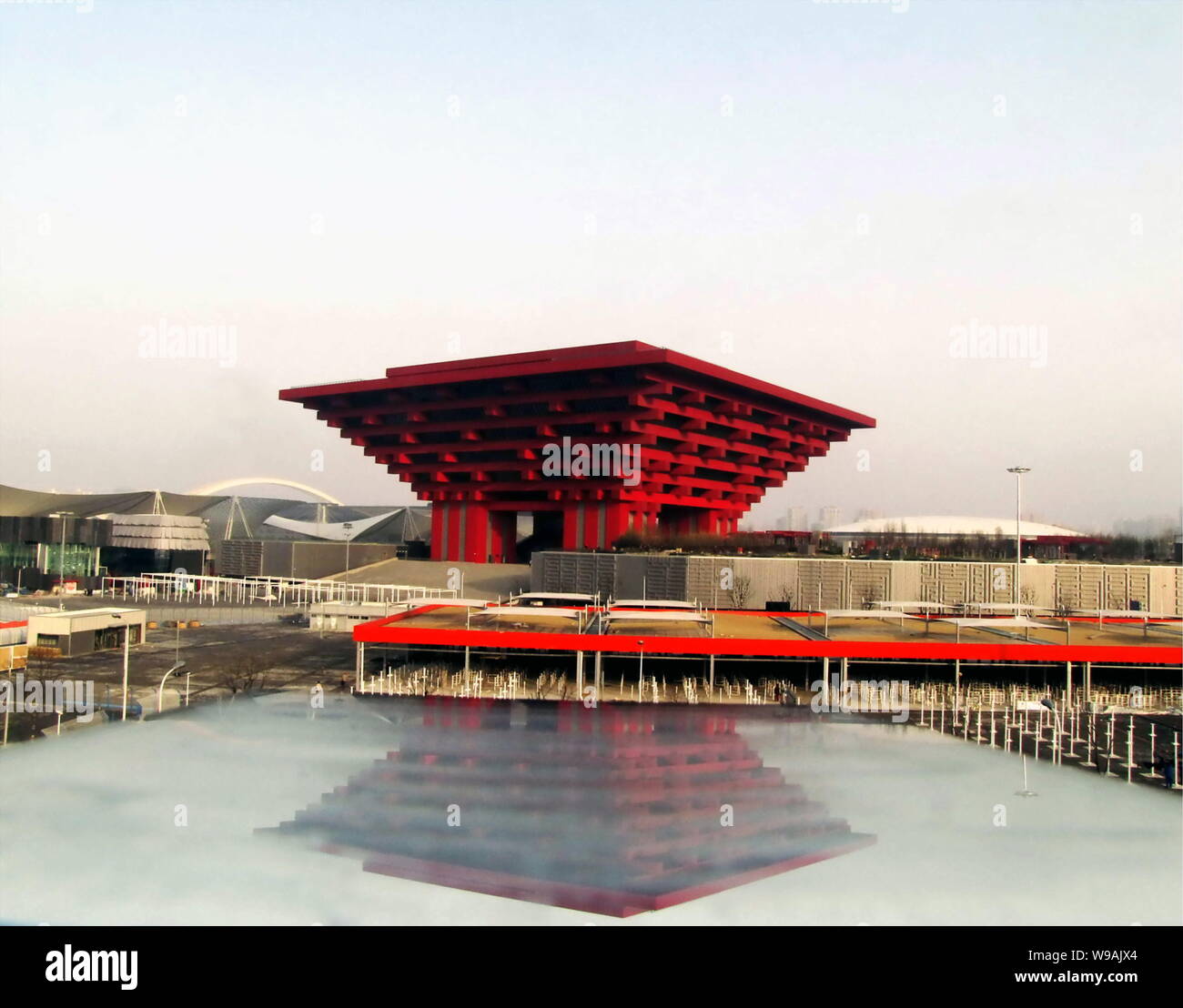 The China Pavilion is seen in the expo site in Shanghai, China, March ...
