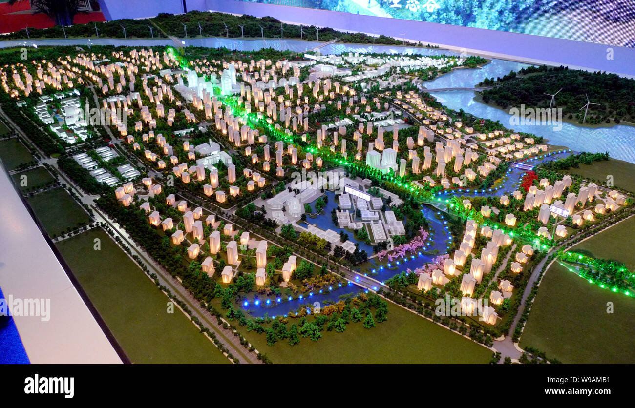 The sino singapore tianjin eco city hi-res stock photography and images ...