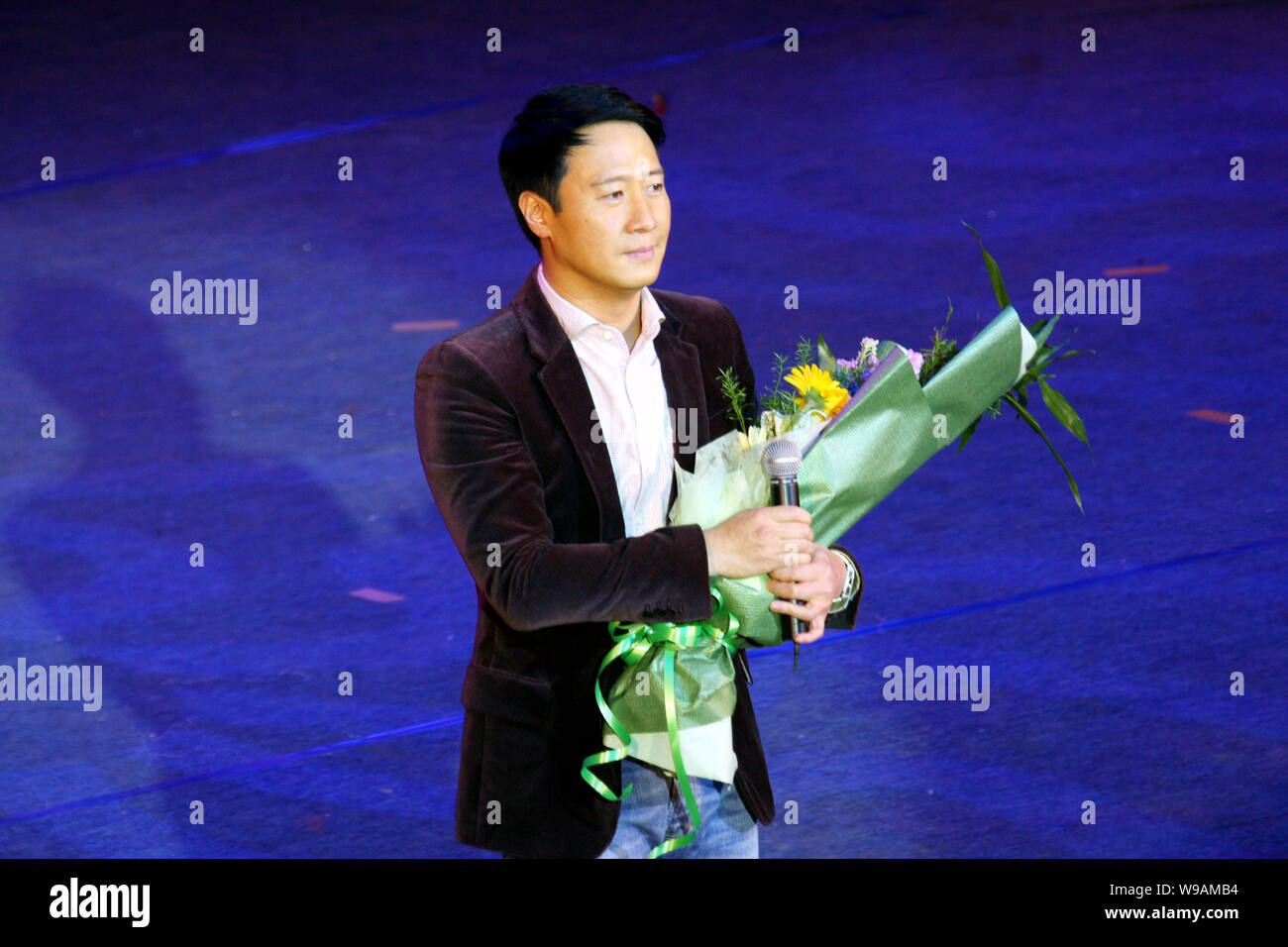Hong Kong actor and singer Leon Lai is seen at a ceremony to celebrate ...