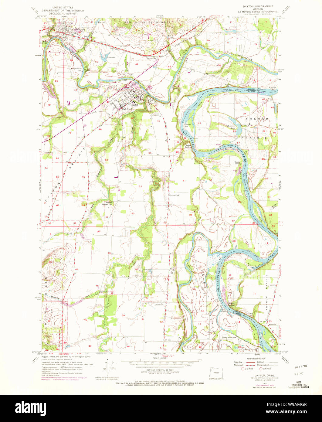 Map of dayton hi-res stock photography and images - Alamy