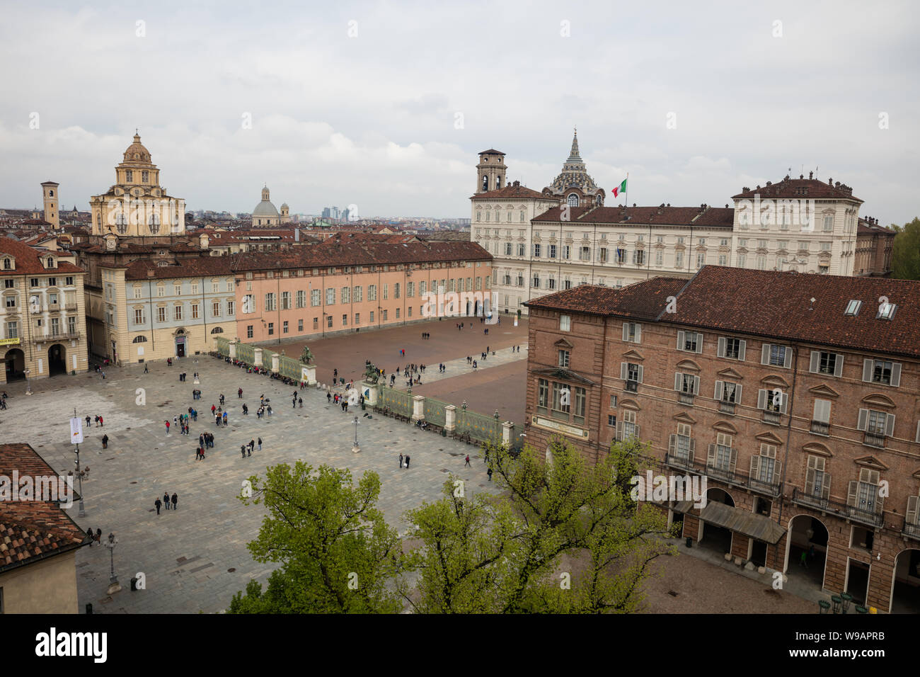 City centre of Turin Stock Photo - Alamy