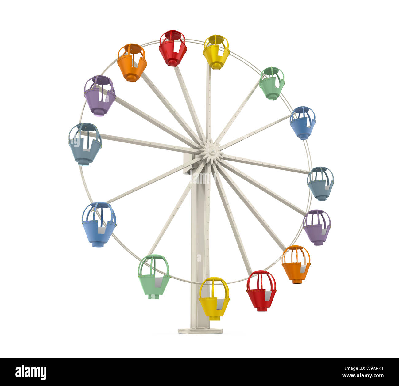 Entertainment carnival wheel ferris Cut Out Stock Images & Pictures - Alamy