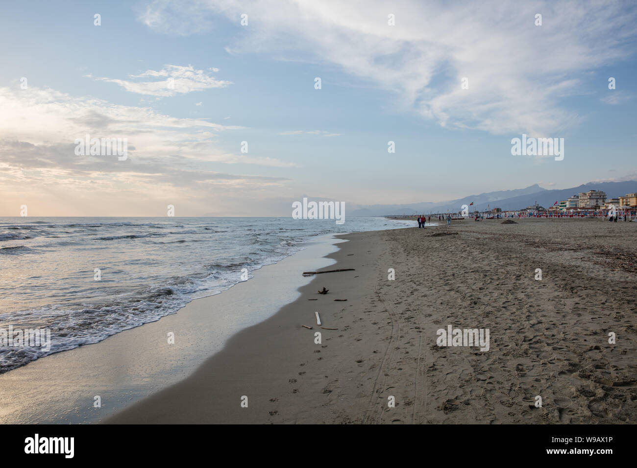 Viareggio beach hi-res stock photography and images - Alamy
