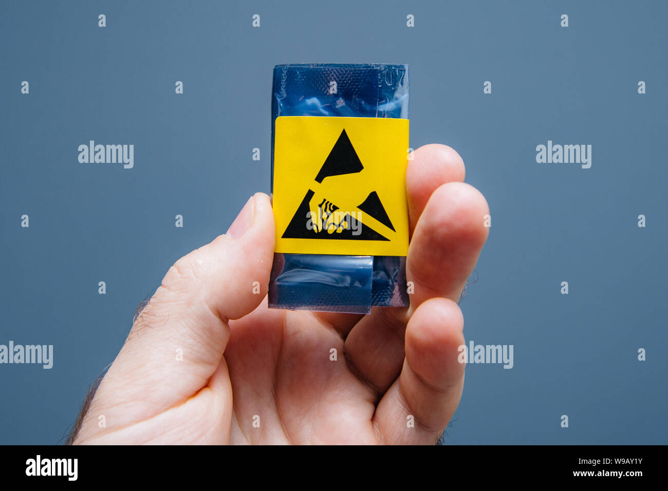 Attention static sensitive devices hi-res stock photography and images ...