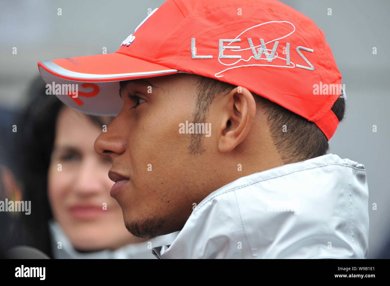 British F1 driver Lewis Hamilton of McLaren Mercedes team is seen at ...