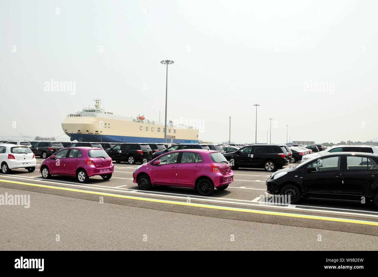 Toyota cars export hi-res stock photography and images - Alamy