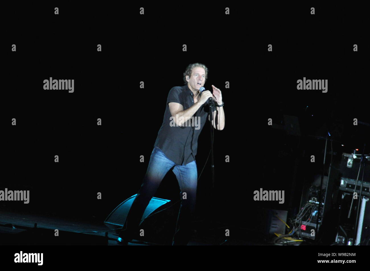 U.S. singer Michael Bolton performs at the concert of his world tour in ...