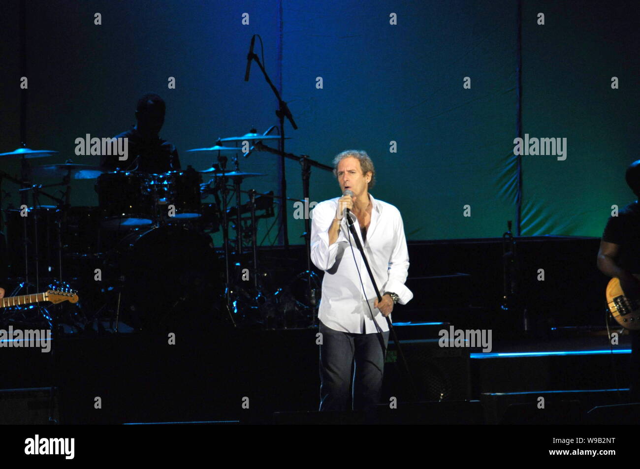 U.S. singer Michael Bolton performs at the concert of his world tour in ...