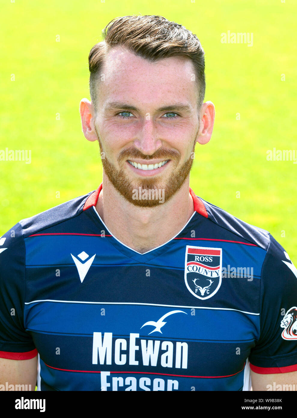 Ross County's Joe Chalmers Stock Photo - Alamy
