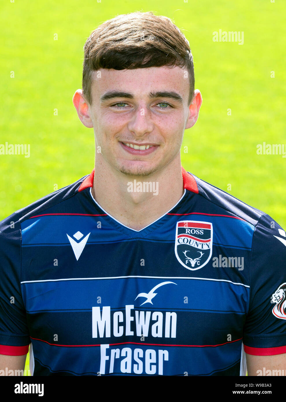 Ross County's Simon Power Stock Photo - Alamy