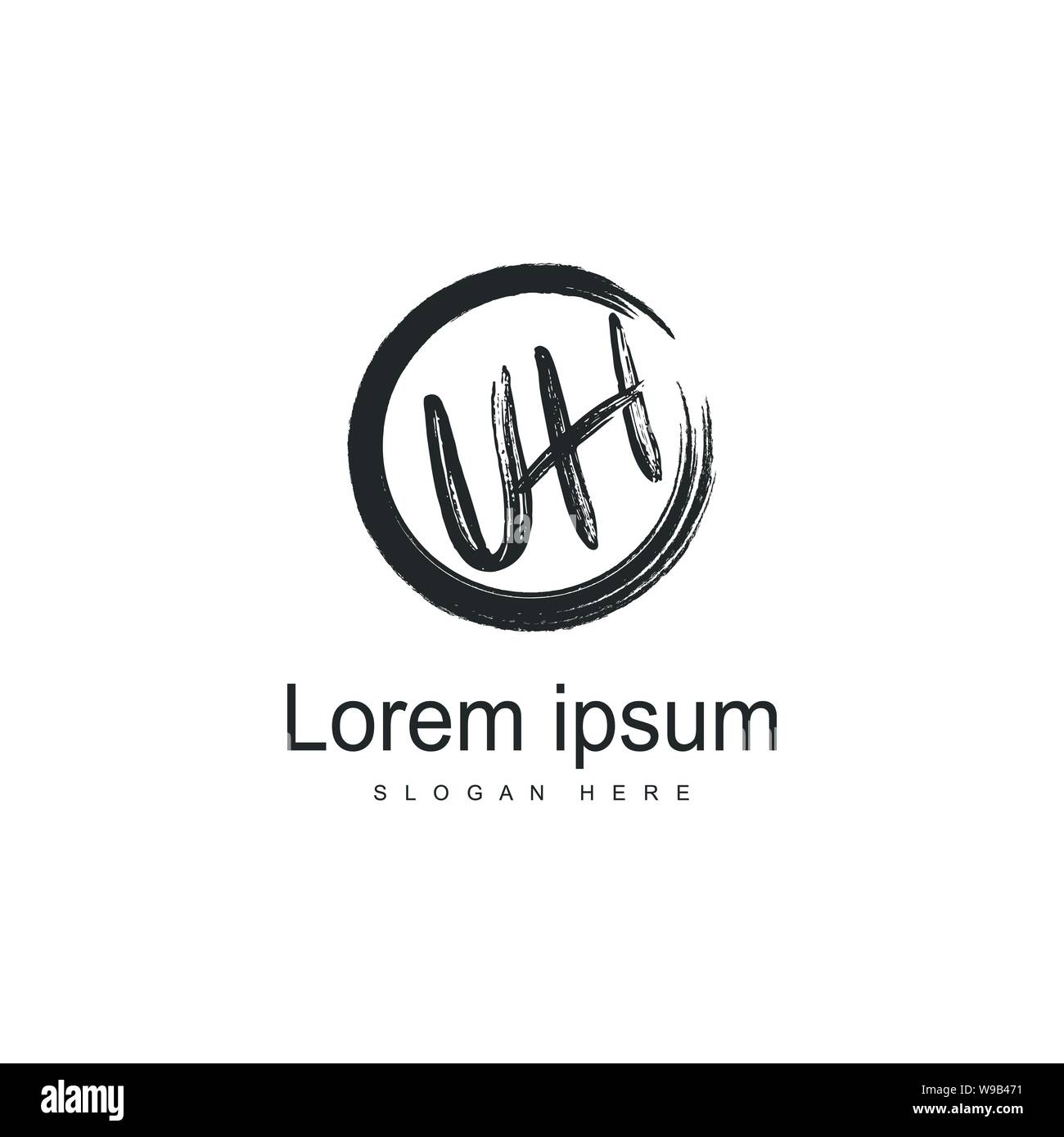 UH Letter Logo Design. Creative Modern UH Letters Icon Illustration design Stock Vector Image ...