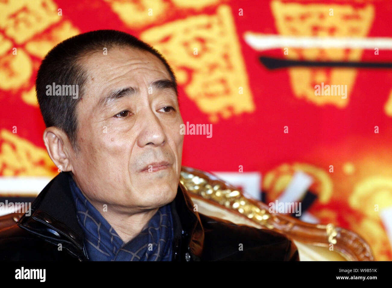 Chinese film director Zhang Yimou attends a press conference for the ...