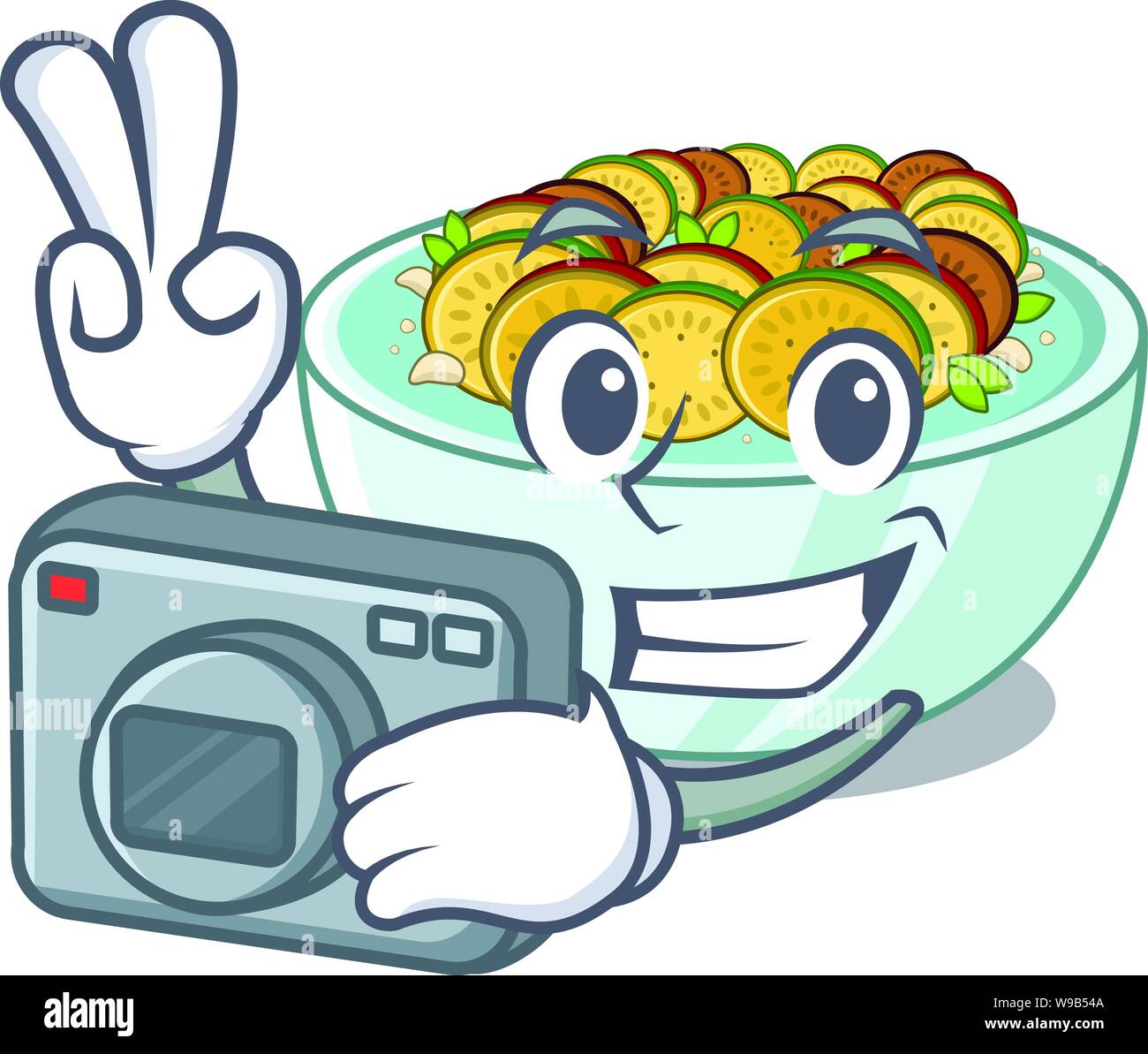 Photographer ratatouille isolated with in the cartoon Stock Vector ...