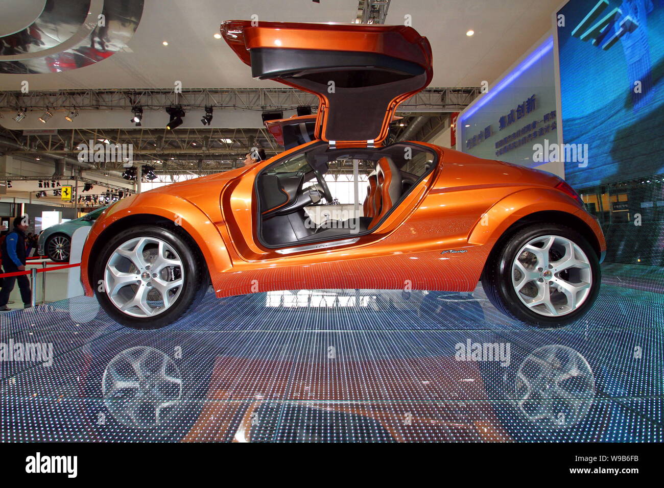 The IAT Cross Wind II EV Concept is displayed at the 11th Beijing ...