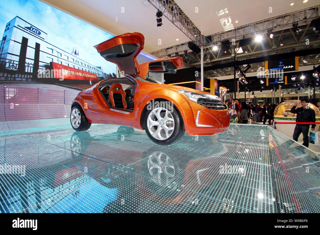 The IAT Cross Wind II EV Concept is displayed at the 11th Beijing ...