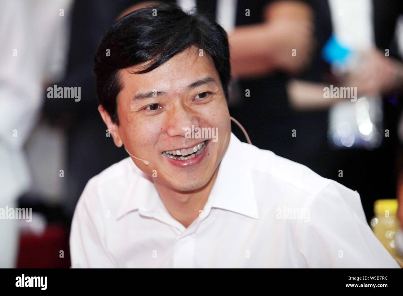 --FILE--Robin Li (Li Yanhong), Chairman and CEO of Baidu Inc., is seen ...