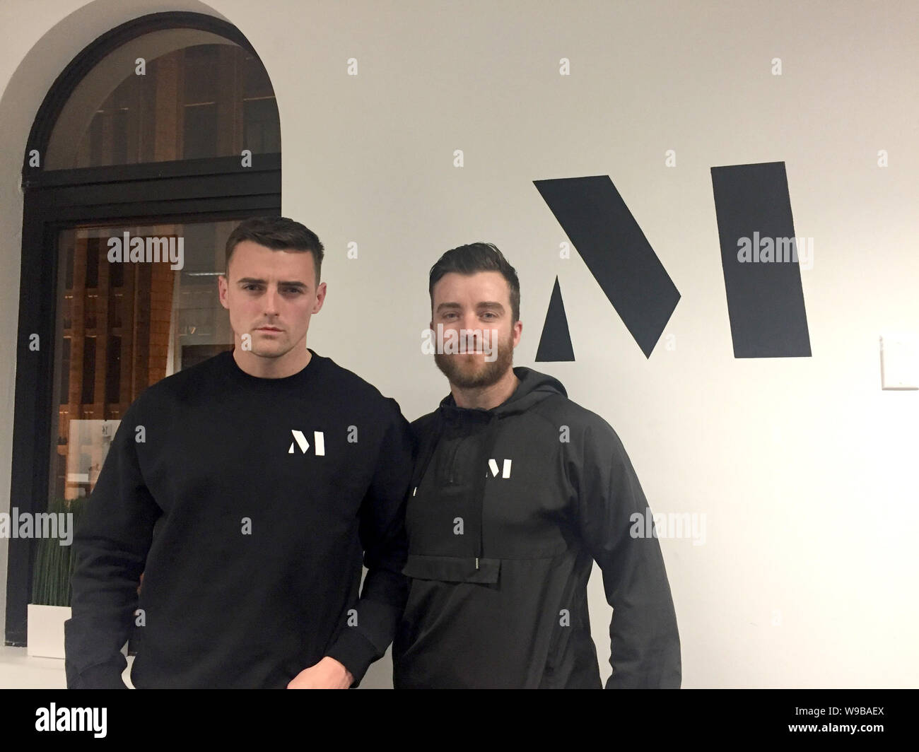 Luke O'Shaughnessy (left) and Paul O'Shaughnessy, two British brothers ...