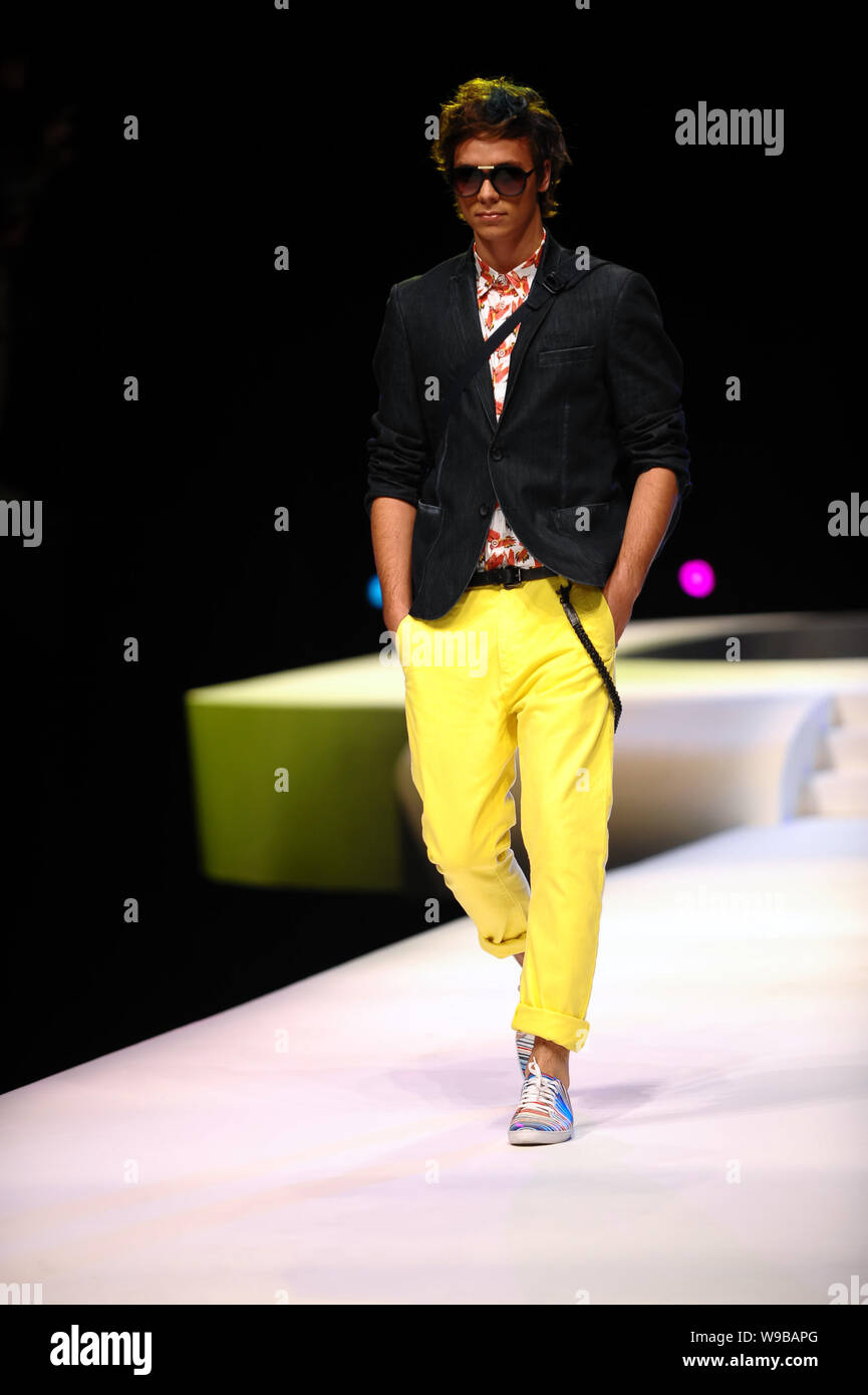 Cabbeen fashion show during the China Fashion Week Spring/Summer 2011 ...