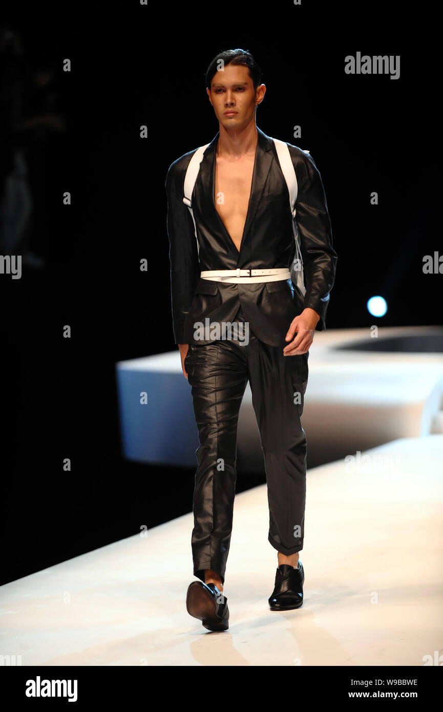 Cabbeen fashion show during the China Fashion Week Spring/Summer 2011 ...