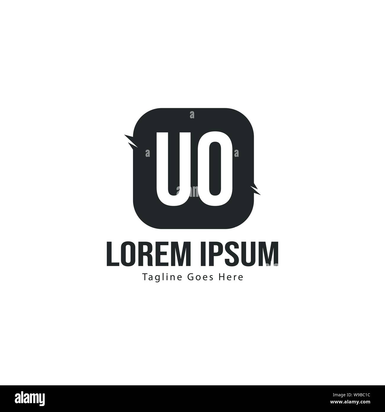 UO Letter Logo Design. Creative Modern UO Letters Icon Illustration ...