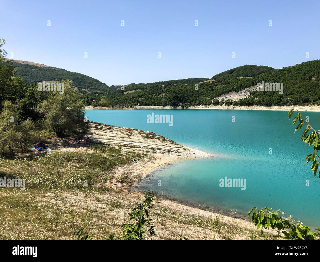 Fiastra river valley hi-res stock photography and images - Alamy
