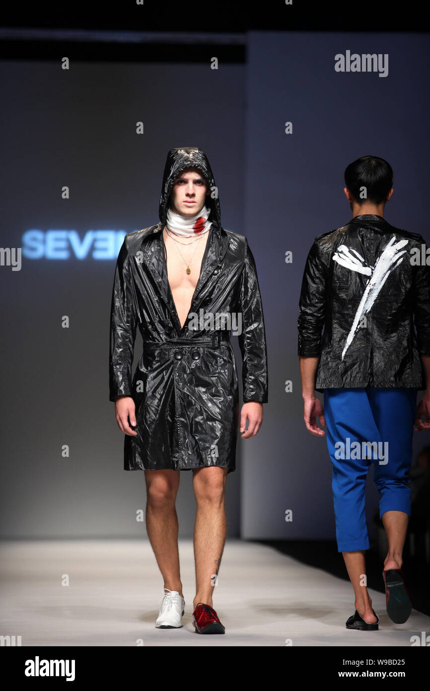 Models parade to show the new collections in the Seven Days fashion ...