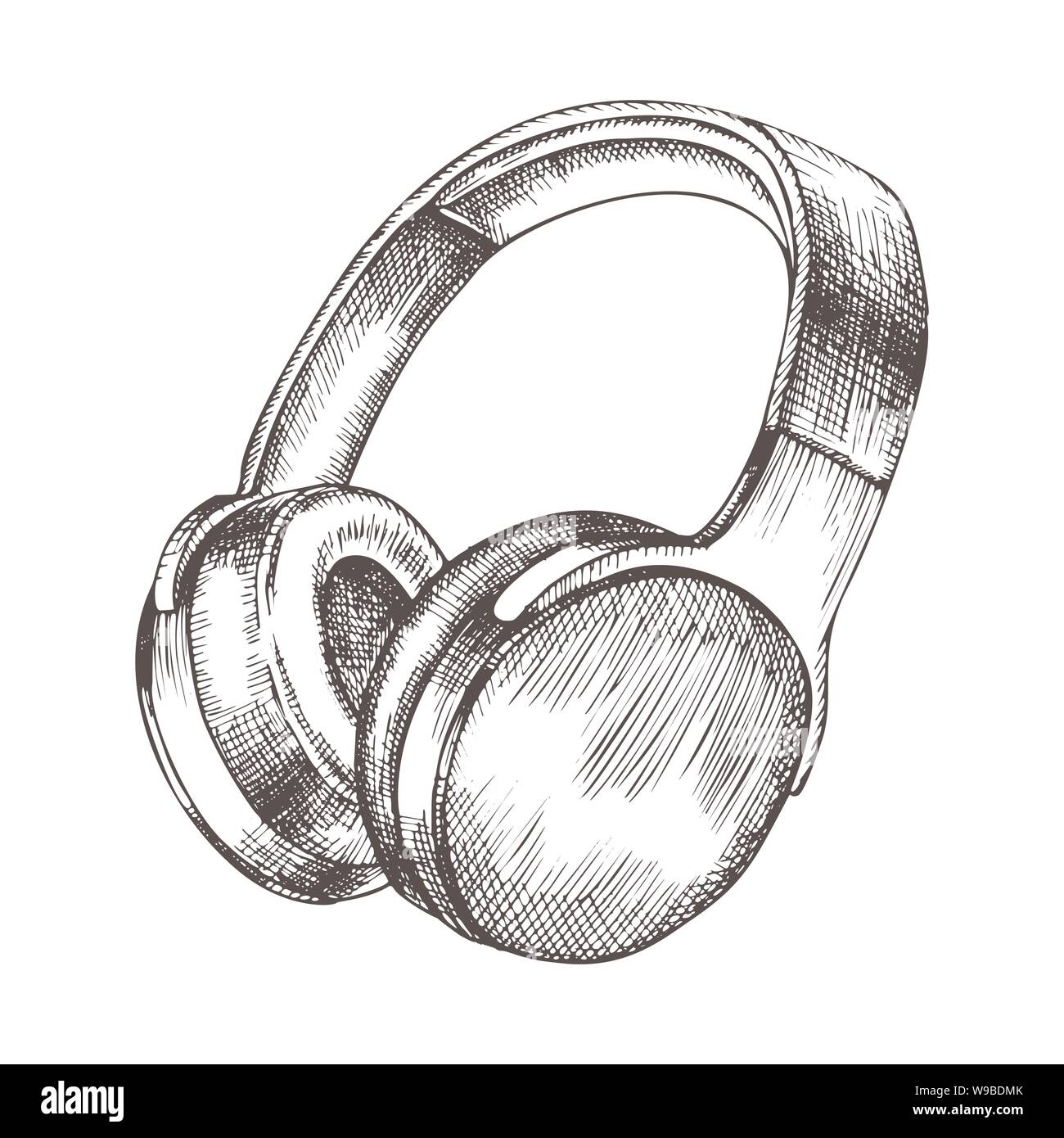 Beats Headphones Drawing