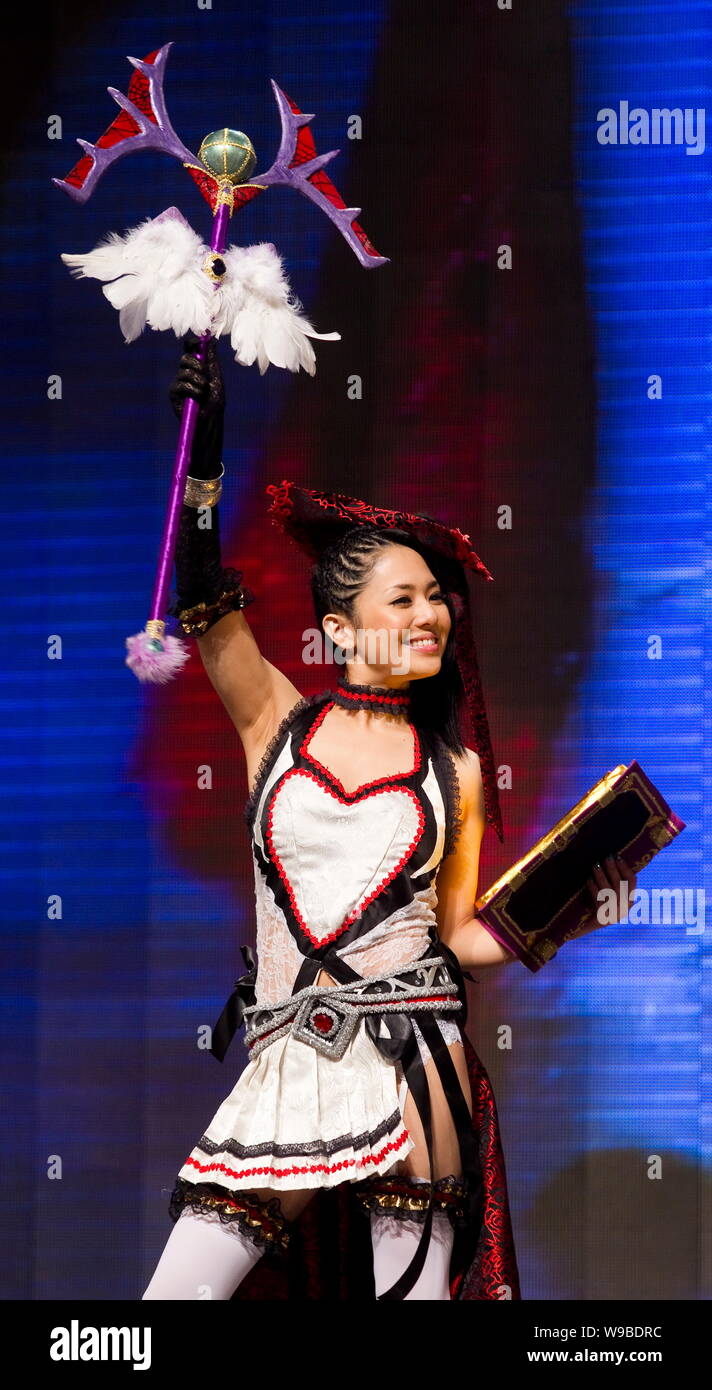 Japanese AV star Aoi Sola is seen during a press conference for a ...