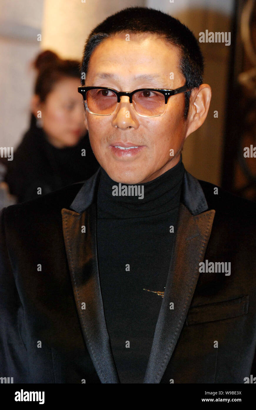 Chinese actor Chen Daoming arrives at the red carpet ceremony prior to ...