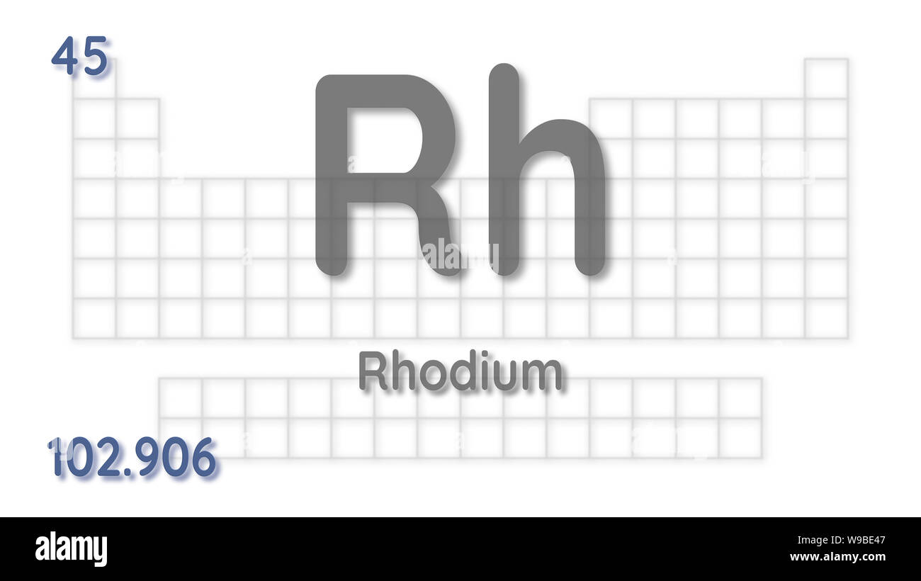 chemical element atomic data and symbol - table of elements Stock Photo ...