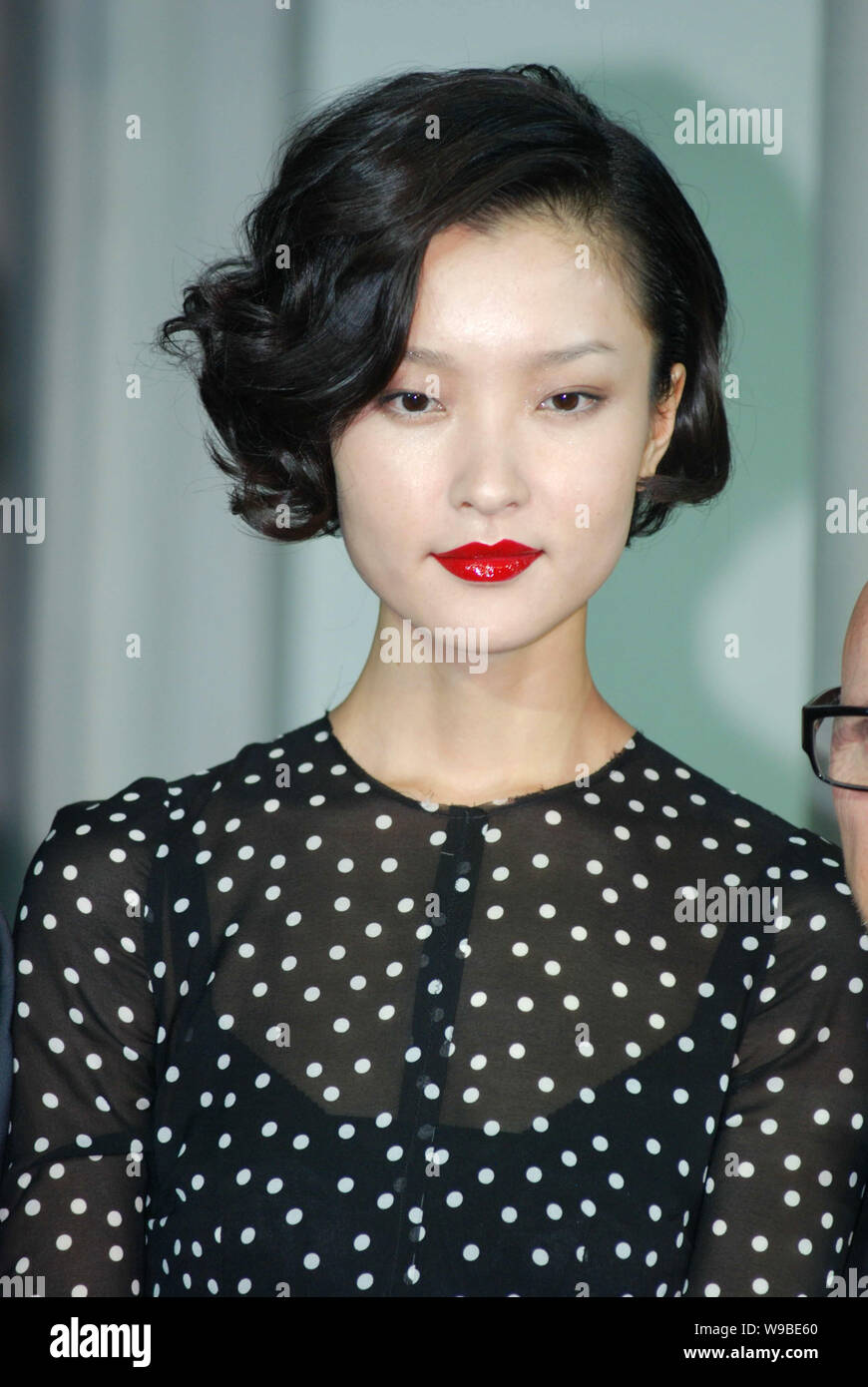 Chinese model Du Juan poses during a Dolce&Gabbana party to celebrate ...
