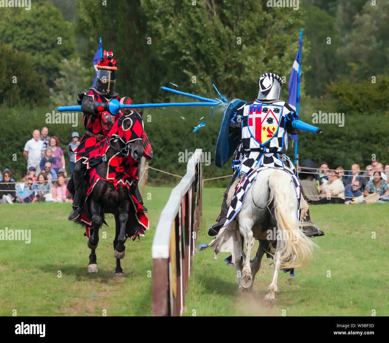 Armour medieval jousting castle kent hi-res stock photography and ...