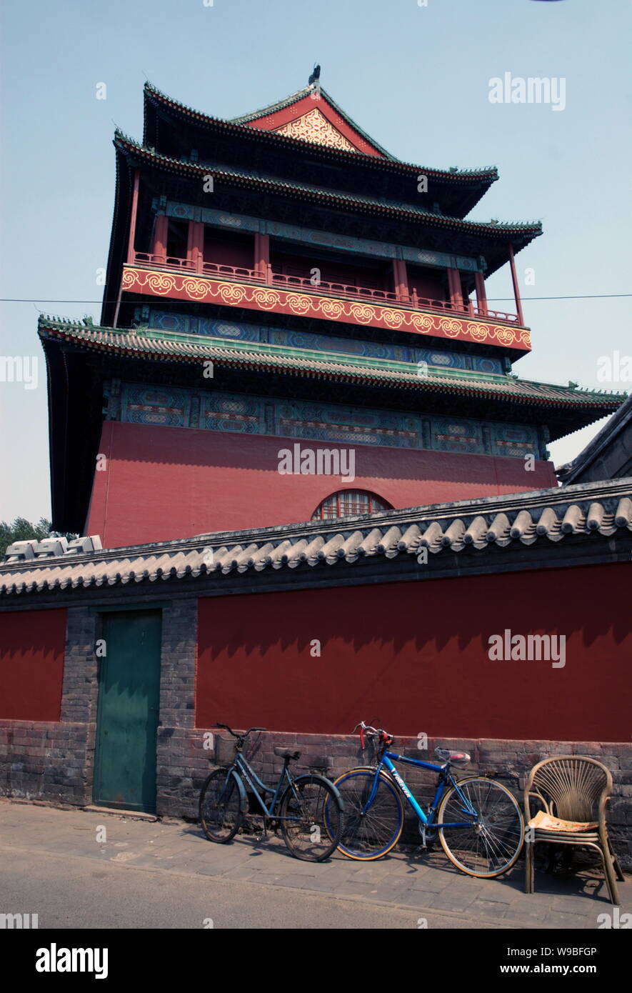 Drum tower of beijing hi-res stock photography and images - Alamy