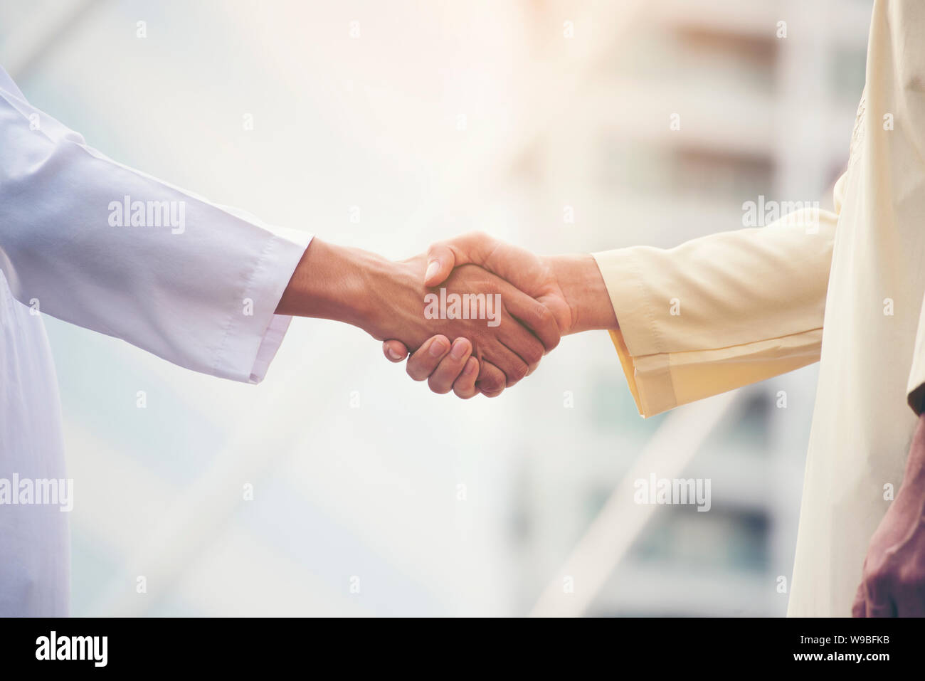 Businessman shaking hands. Teamwork Shake Hands Partnership Concept ...